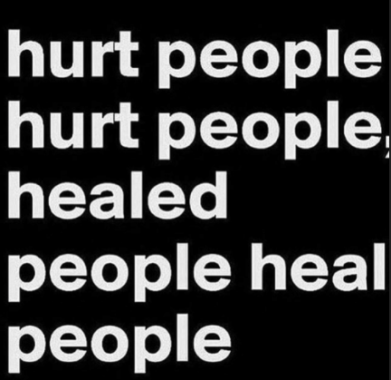 Hurt People, Hurt People. What Do You Think? - Connie Hertz